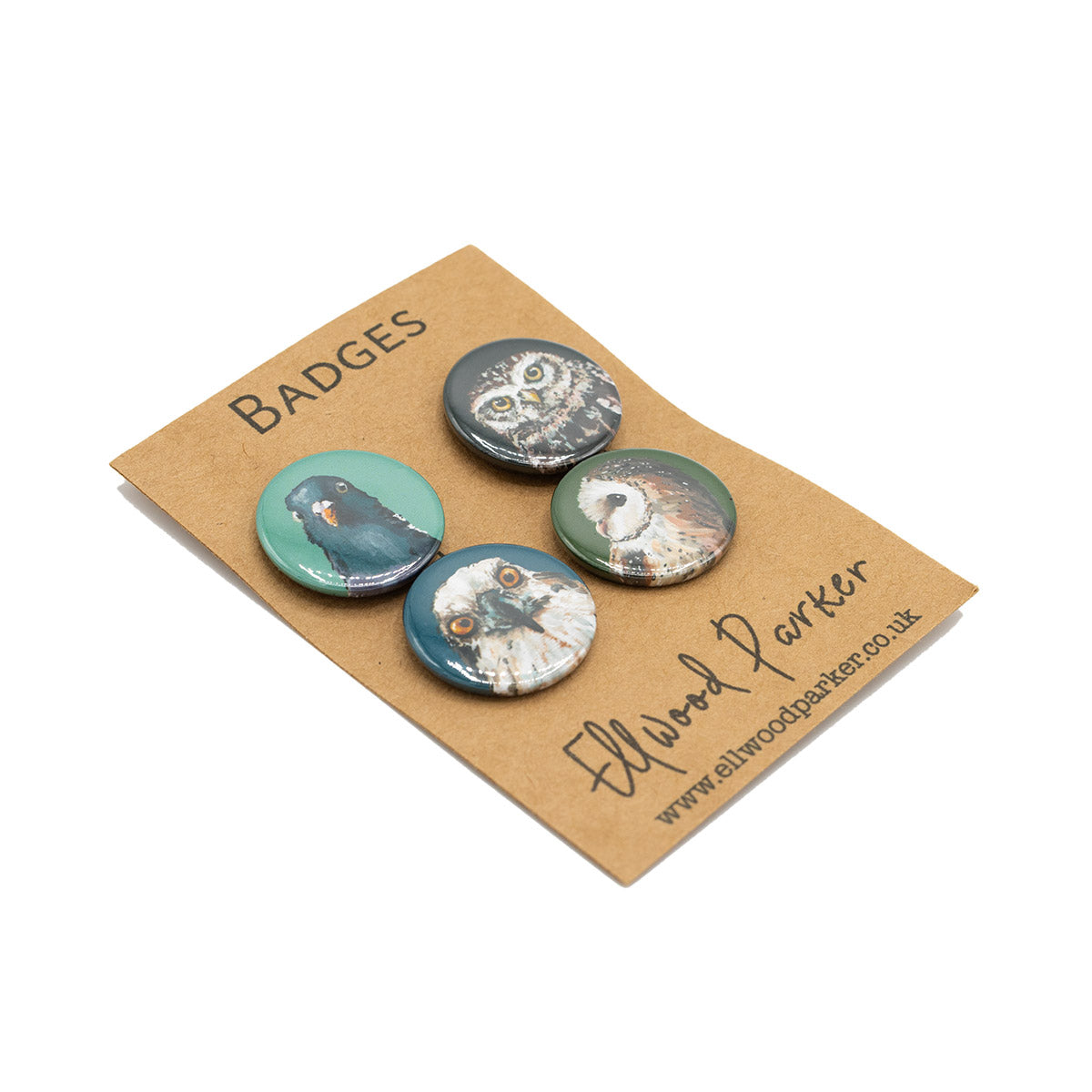 Mini Bird Badges - Set of 4 – Manchester Museum