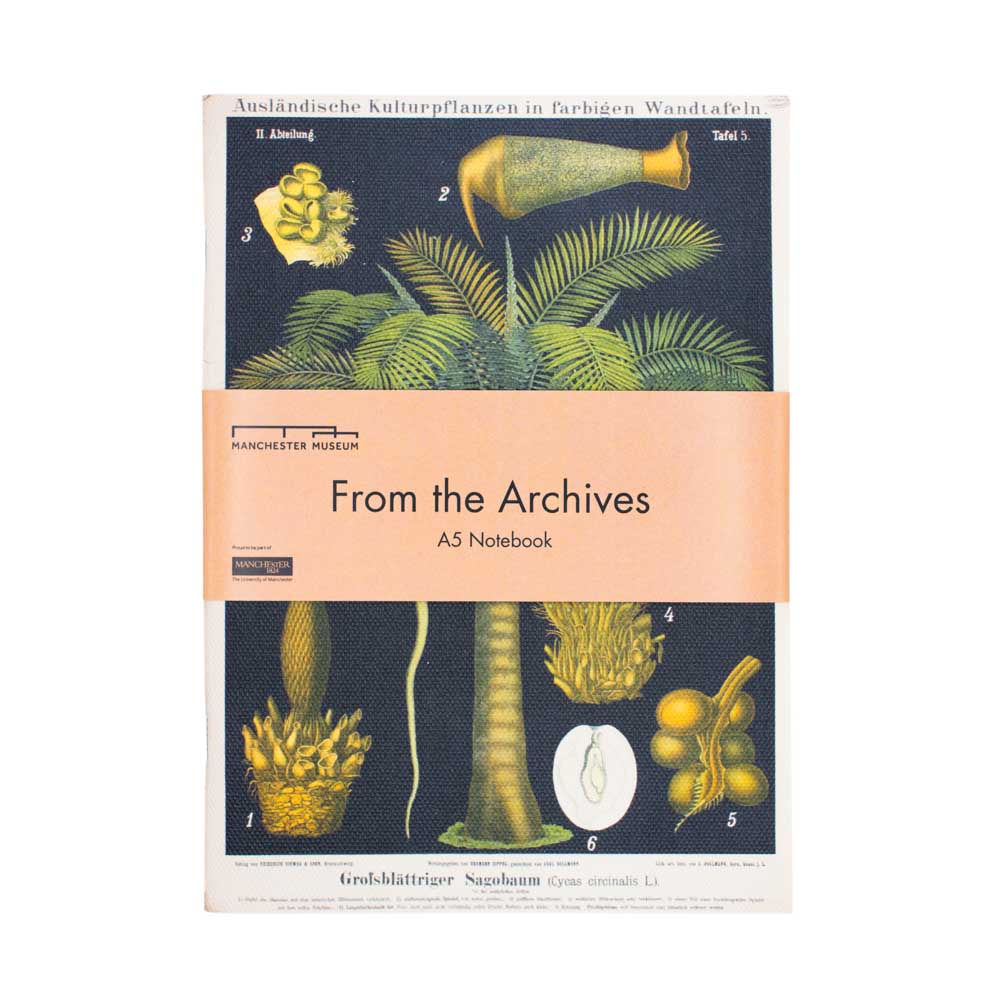 Queen Sago Canvas Notebook – Manchester Museum
